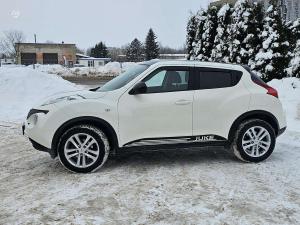 White Nissan Juke 2011 in Kretinga, with an engine capacity of 1.46 L and mileage of 192 thousand km for 6599 €, photo 4 on AUTOMOTO.COM.LV