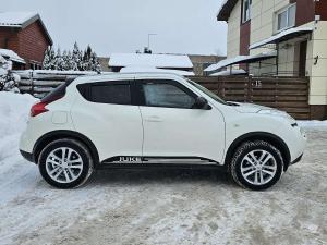 White Nissan Juke 2011 in Kretinga, with an engine capacity of 1.46 L and mileage of 192 thousand km for 6599 €, photo 6 on AUTOMOTO.COM.LV