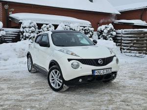 White Nissan Juke 2011 in Kretinga, with an engine capacity of 1.46 L and mileage of 192 thousand km for 6599 €, photo 9 on AUTOMOTO.COM.LV