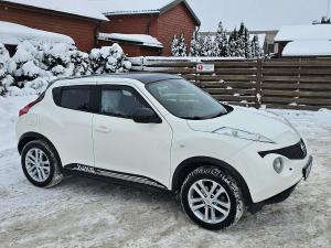 White Nissan Juke 2011 in Kretinga, with an engine capacity of 1.46 L and mileage of 192 thousand km for 6599 €, photo 10 on AUTOMOTO.COM.LV