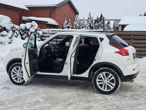 White Nissan Juke 2011 in Kretinga, with an engine capacity of 1.46 L and mileage of 192 thousand km for 6599 €, photo 16 on AUTOMOTO.COM.LV