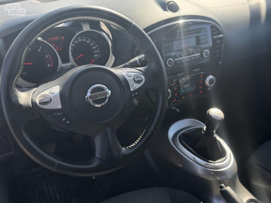 Balts Nissan Juke 2011 Šilutė, ar dzinēja tilpumu 1.50 L un nobraukumu 270 tūkst. km par 4700 €, foto 6 vietnē AUTOMOTO.COM.LV