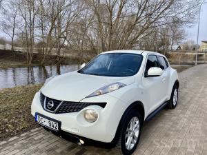 White Nissan Juke 2011 in Rezekne, with an engine capacity of 1.60 L and mileage of 0 thousand km for 4950 €, photo  on AUTOMOTO.COM.LV