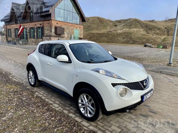 Balts Nissan Juke 2011 Rēzekne, ar dzinēja tilpumu 1.60 L un nobraukumu 0 tūkst. km par 4950 €, foto 7 vietnē AUTOMOTO.COM.LV