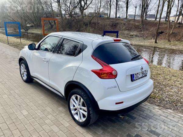 Balts Nissan Juke 2011 Rēzekne, ar dzinēja tilpumu 1.60 L un nobraukumu 0 tūkst. km par 4950 €, foto 9 vietnē AUTOMOTO.COM.LV