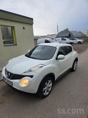 Balts Nissan Juke 2011 Ogre, ar dzinēja tilpumu 1.50 L un nobraukumu 276 tūkst. km par 4250 €, foto  vietnē AUTOMOTO.COM.LV