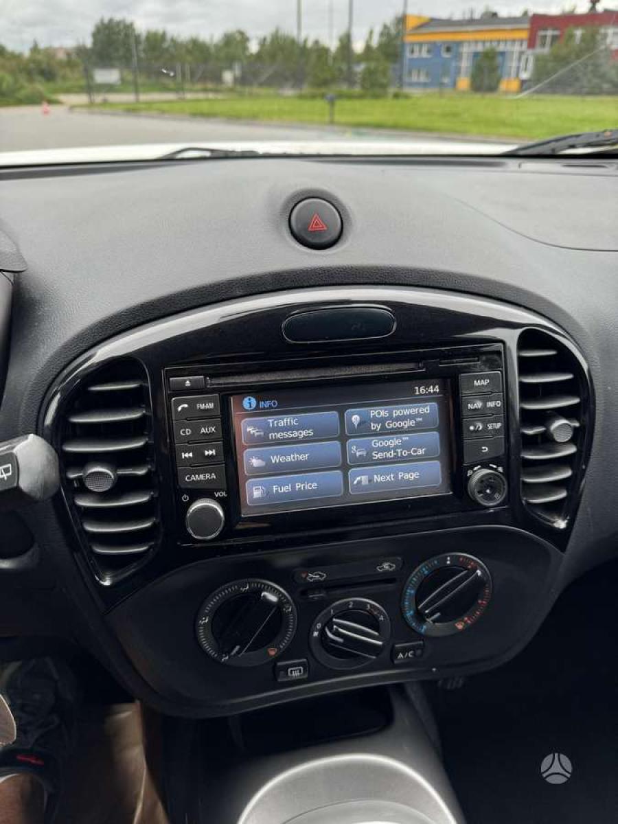 White Nissan Juke 2011 in Telschi, with an engine capacity of 1.46 L and mileage of 204 thousand km for 3999 €, photo 27 on AUTOMOTO.COM.LV