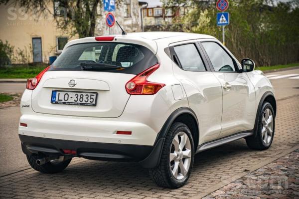 Balts Nissan Juke 2012 Rīga, ar dzinēja tilpumu 1.60 L un nobraukumu 0 tūkst. km par 4990 €, foto 4 vietnē AUTOMOTO.COM.LV