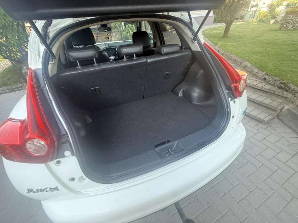 Balts Nissan Juke 2012 Kauņa, ar dzinēja tilpumu 1.46 L un nobraukumu 17 tūkst. km par 4700 €, foto 10 vietnē AUTOMOTO.COM.LV