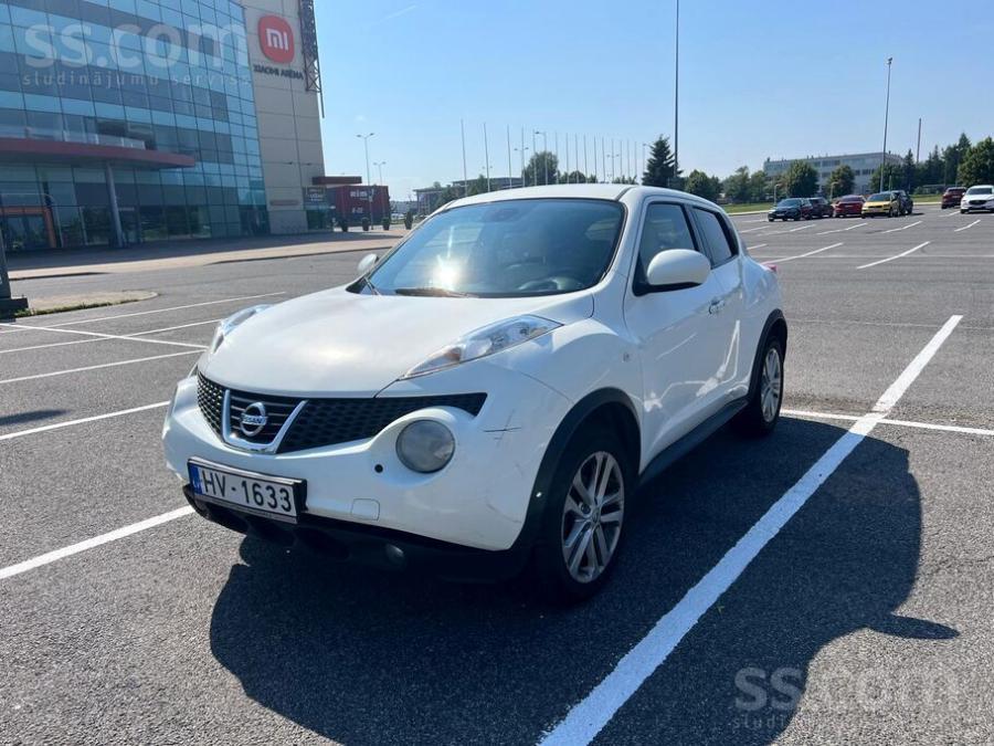 Balts Nissan Juke 2012 Rīga, ar dzinēja tilpumu 1.60 L un nobraukumu 208 tūkst. km par 5900 €, foto 7 vietnē AUTOMOTO.COM.LV