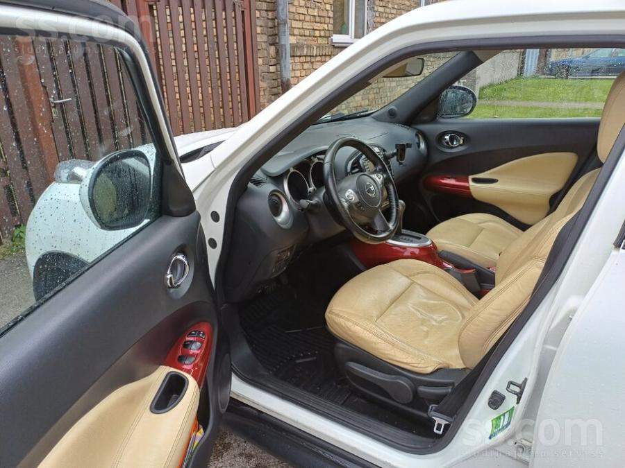 Balts Nissan Juke 2012 Rīga, ar dzinēja tilpumu 1.60 L un nobraukumu 212 tūkst. km par 4800 €, foto 9 vietnē AUTOMOTO.COM.LV