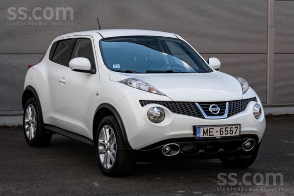White Nissan Juke 2013 in Riga, with an engine capacity of 1.50 L and mileage of 0 thousand km for 6700 €, photo 3 on AUTOMOTO.COM.LV