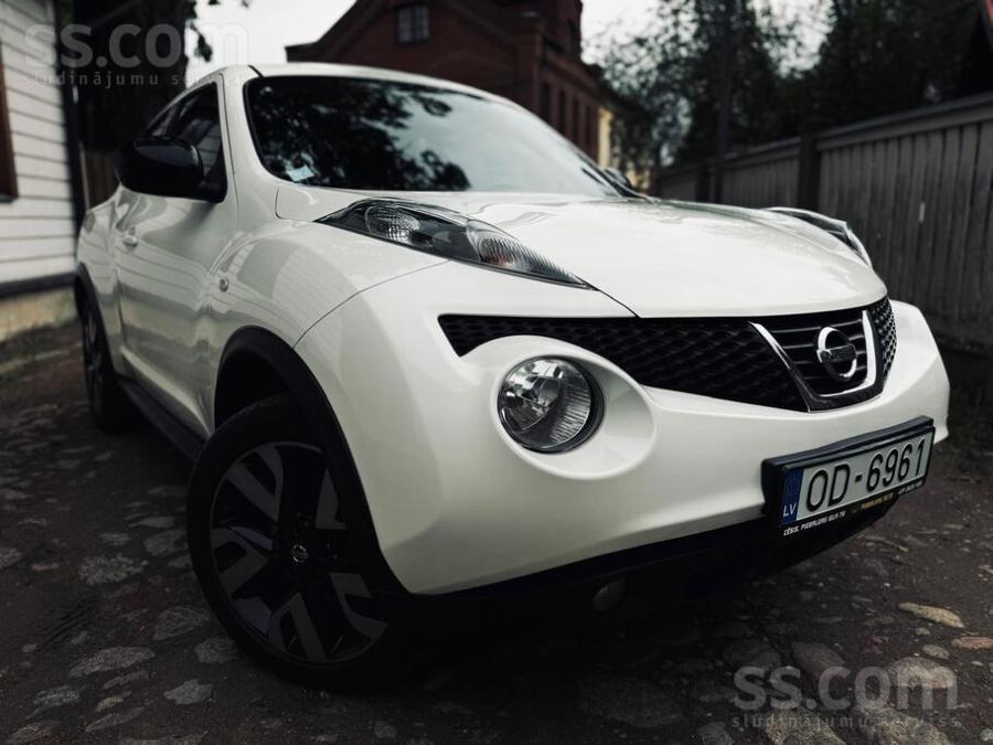 Balts Nissan Juke 2013 Cēsis, ar dzinēja tilpumu 1.50 L un nobraukumu 0 tūkst. km par 9890 €, foto 1 vietnē AUTOMOTO.COM.LV