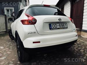 Balts Nissan Juke 2013 Cēsis, ar dzinēja tilpumu 1.50 L un nobraukumu 0 tūkst. km par 9890 €, foto 7 vietnē AUTOMOTO.COM.LV