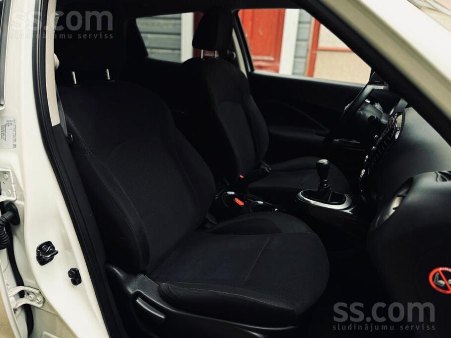 Balts Nissan Juke 2013 Cēsis, ar dzinēja tilpumu 1.50 L un nobraukumu 0 tūkst. km par 9890 €, foto 11 vietnē AUTOMOTO.COM.LV