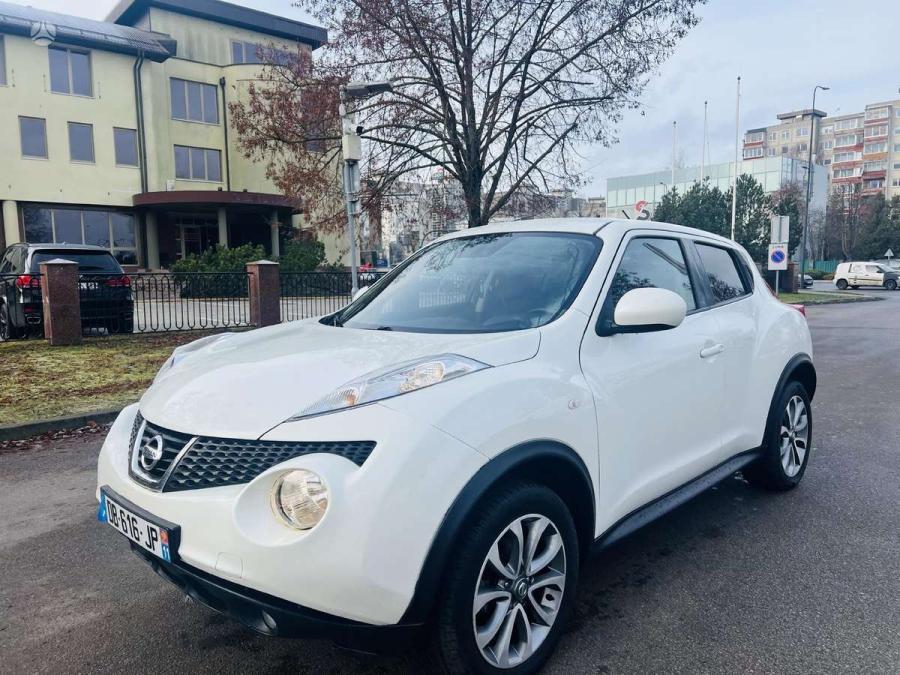 Balts Nissan Juke 2013 Kauņa, ar dzinēja tilpumu 1.50 L un nobraukumu 225 tūkst. km par 4450 €, foto 8 vietnē AUTOMOTO.COM.LV