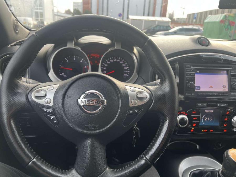 Balts Nissan Juke 2013 Kauņa, ar dzinēja tilpumu 1.50 L un nobraukumu 225 tūkst. km par 4450 €, foto 11 vietnē AUTOMOTO.COM.LV