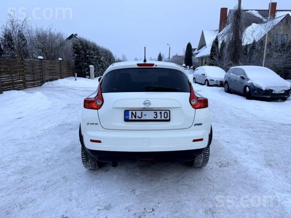 Balts Nissan Juke 2013 Saldus, ar dzinēja tilpumu 1.50 L un nobraukumu 217 tūkst. km par 4950 €, foto 6 vietnē AUTOMOTO.COM.LV