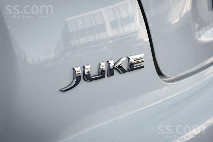 White Nissan Juke 2013 in Riga, with an engine capacity of 1.60 L and mileage of 217 thousand km for 6750 €, photo 8 on AUTOMOTO.COM.LV