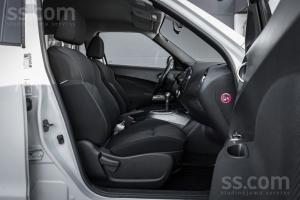 White Nissan Juke 2013 in Riga, with an engine capacity of 1.60 L and mileage of 217 thousand km for 6750 €, photo 10 on AUTOMOTO.COM.LV