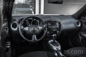 White Nissan Juke 2013 in Riga, with an engine capacity of 1.60 L and mileage of 217 thousand km for 6750 €, photo 16 on AUTOMOTO.COM.LV