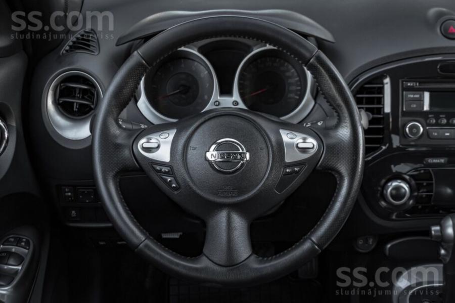 White Nissan Juke 2013 in Riga, with an engine capacity of 1.60 L and mileage of 217 thousand km for 6750 €, photo 20 on AUTOMOTO.COM.LV