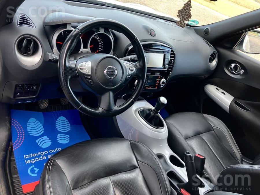 Balts Nissan Juke 2013 Talsi, ar dzinēja tilpumu 1.50 L un nobraukumu 202 tūkst. km par 4999 €, foto 16 vietnē AUTOMOTO.COM.LV