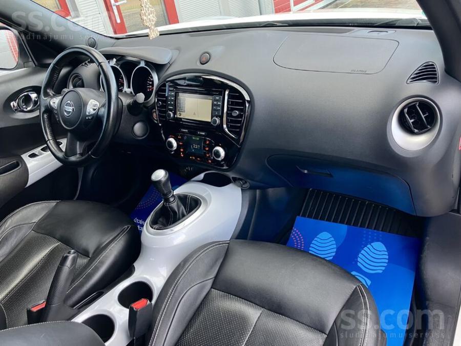 Balts Nissan Juke 2013 Talsi, ar dzinēja tilpumu 1.50 L un nobraukumu 202 tūkst. km par 4999 €, foto 21 vietnē AUTOMOTO.COM.LV