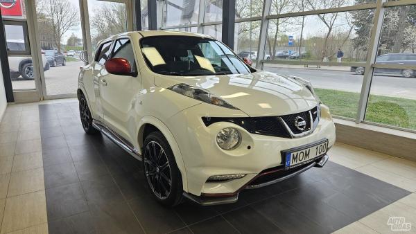 Balts Nissan Juke 2013 Klaipėda, ar dzinēja tilpumu 1.60 L un nobraukumu 125 tūkst. km par 9700 €, foto 3 vietnē AUTOMOTO.COM.LV