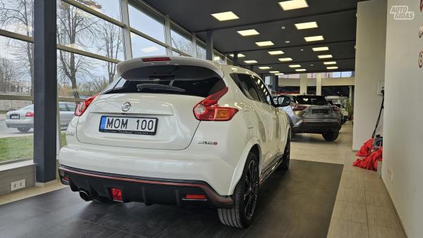 Balts Nissan Juke 2013 Klaipėda, ar dzinēja tilpumu 1.60 L un nobraukumu 125 tūkst. km par 9700 €, foto 5 vietnē AUTOMOTO.COM.LV