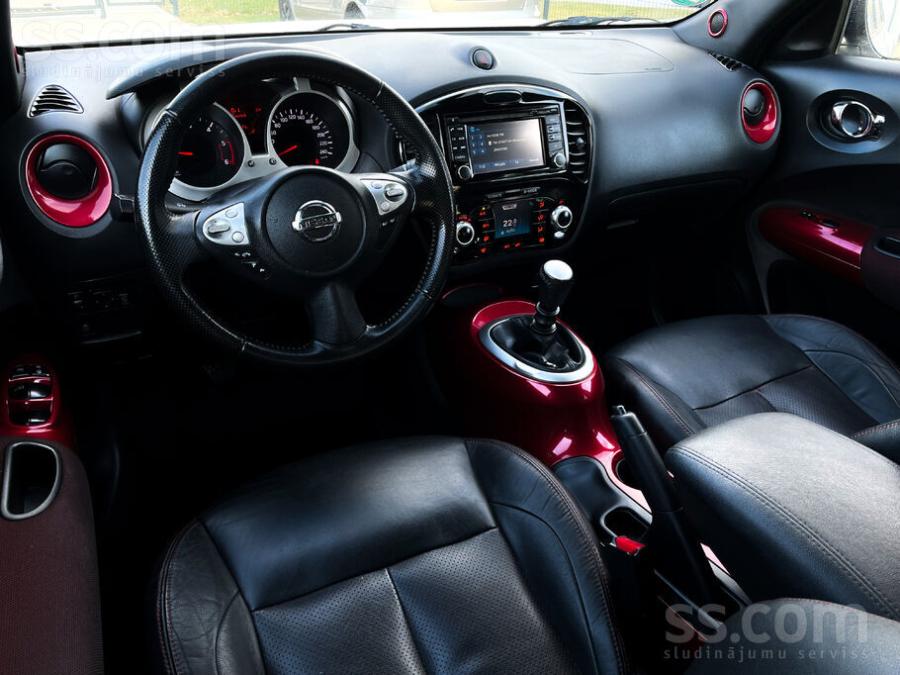 White Nissan Juke 2013 in Jelgava, with an engine capacity of 1.50 L and mileage of 220 thousand km for 5496 €, photo 7 on AUTOMOTO.COM.LV