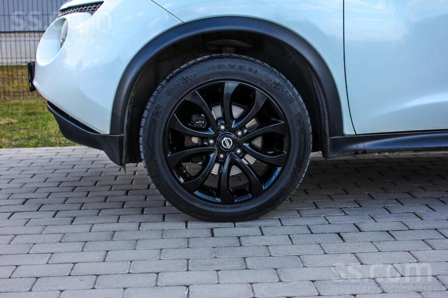 White Nissan Juke 2013 in Jelgava, with an engine capacity of 1.50 L and mileage of 220 thousand km for 5496 €, photo 18 on AUTOMOTO.COM.LV