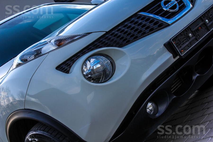 White Nissan Juke 2013 in Jelgava, with an engine capacity of 1.50 L and mileage of 220 thousand km for 5496 €, photo 20 on AUTOMOTO.COM.LV
