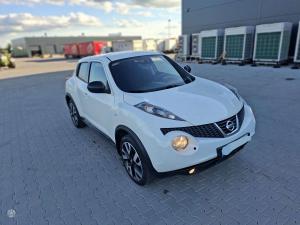 White Nissan Juke 2013 in Kaunas, with an engine capacity of 0.00 L and mileage of 290 thousand km for 4800 €, photo 3 on AUTOMOTO.COM.LV