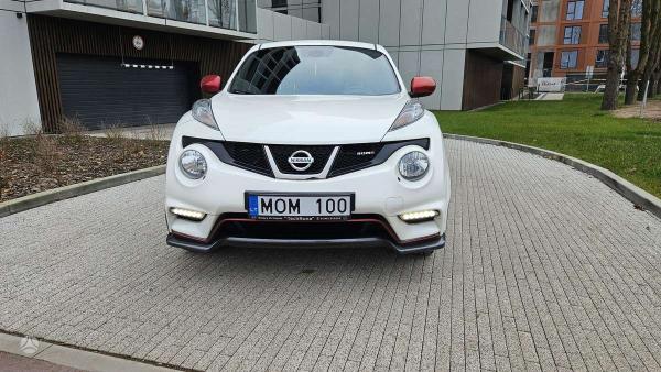 White Nissan Juke 2013 in Klaipeda, with an engine capacity of 1.62 L and mileage of 123 thousand km for 9600 €, photo 3 on AUTOMOTO.COM.LV