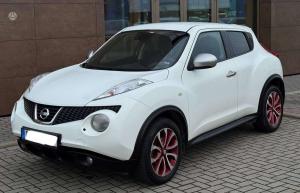 White Nissan Juke 2013 in Klaipeda, with an engine capacity of 1.60 L and mileage of 199 thousand km for 3400 €, photo  on AUTOMOTO.COM.LV