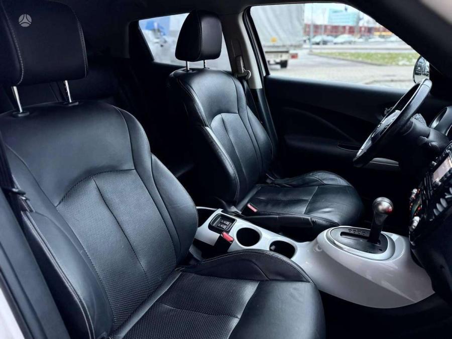 Balts Nissan Juke 2013 Klaipėda, ar dzinēja tilpumu 1.60 L un nobraukumu 199 tūkst. km par 3400 €, foto 19 vietnē AUTOMOTO.COM.LV