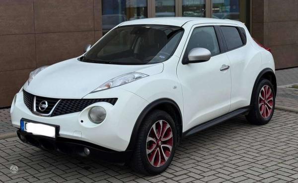 Balts Nissan Juke 2013 Klaipėda, ar dzinēja tilpumu 1.60 L un nobraukumu 199 tūkst. km par 3350 €, foto 3 vietnē AUTOMOTO.COM.LV