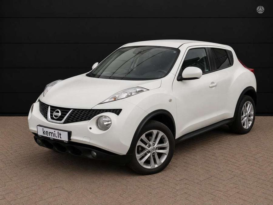Balts Nissan Juke 2013 Viļņa, ar dzinēja tilpumu 1.60 L un nobraukumu 104 tūkst. km par 6550 €, foto 1 vietnē AUTOMOTO.COM.LV