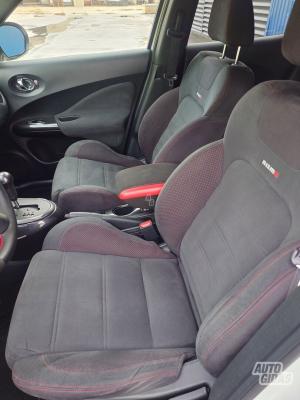 White Nissan Juke 2013 in Siauliai, with an engine capacity of 1.60 L and mileage of 224 thousand km for 8300 €, photo 10 on AUTOMOTO.COM.LV