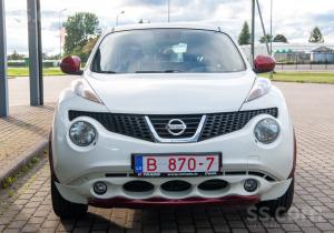 Balts Nissan Juke 2013 Cēsis, ar dzinēja tilpumu 1.60 L un nobraukumu 195 tūkst. km par 6500 €, foto 1 vietnē AUTOMOTO.COM.LV