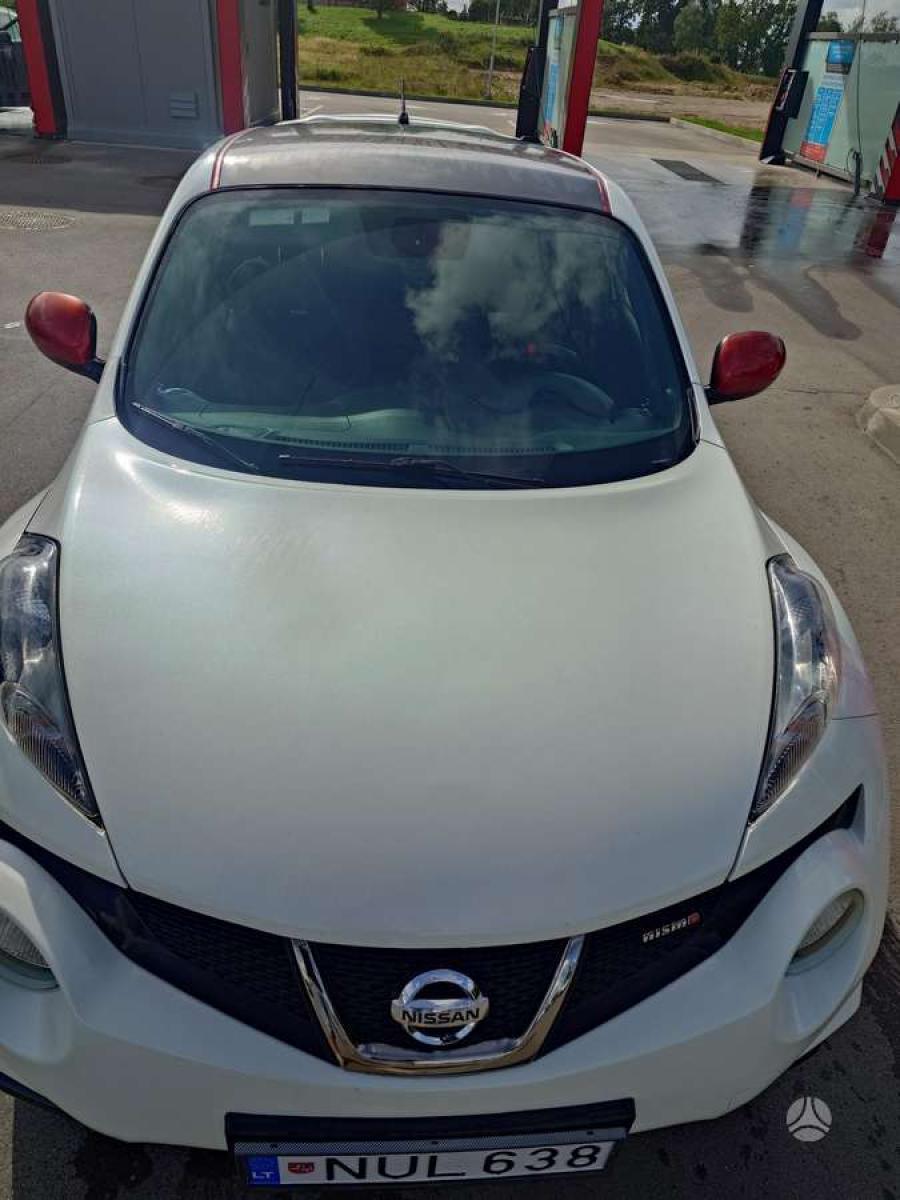 Balts Nissan Juke 2013 Šauļi, ar dzinēja tilpumu 1.62 L un nobraukumu 224 tūkst. km par 7600 €, foto 10 vietnē AUTOMOTO.COM.LV