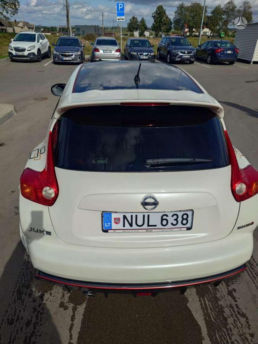 Balts Nissan Juke 2013 Šauļi, ar dzinēja tilpumu 1.62 L un nobraukumu 224 tūkst. km par 7600 €, foto 11 vietnē AUTOMOTO.COM.LV