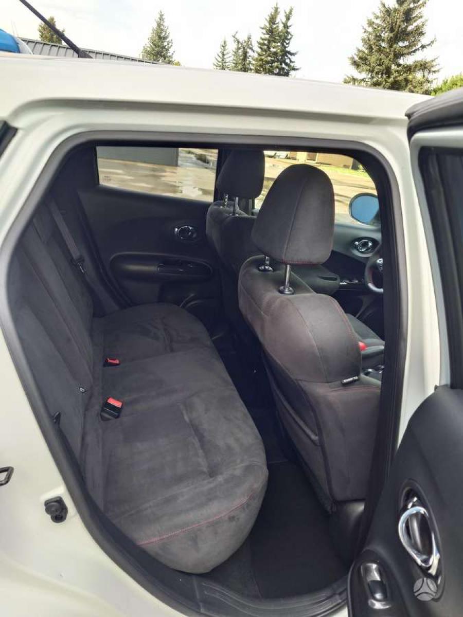 Balts Nissan Juke 2013 Šauļi, ar dzinēja tilpumu 1.62 L un nobraukumu 224 tūkst. km par 7600 €, foto 22 vietnē AUTOMOTO.COM.LV
