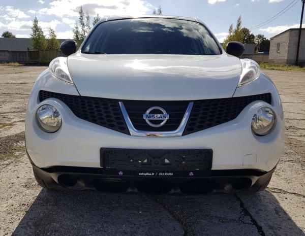 Balts Nissan Juke 2013 Šauļi, ar dzinēja tilpumu 1.46 L un nobraukumu 235 tūkst. km par 4700 €, foto 3 vietnē AUTOMOTO.COM.LV