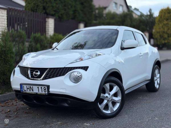 Nissan Juke 2013 Viļņa vietnē Balts Nissan Juke 2013 Viļņa, ar dzinēja tilpumu 1.60 L un nobraukumu 170 tūkst. km par 4950 €, foto 6 vietnē AUTOMOTO.COM.LV