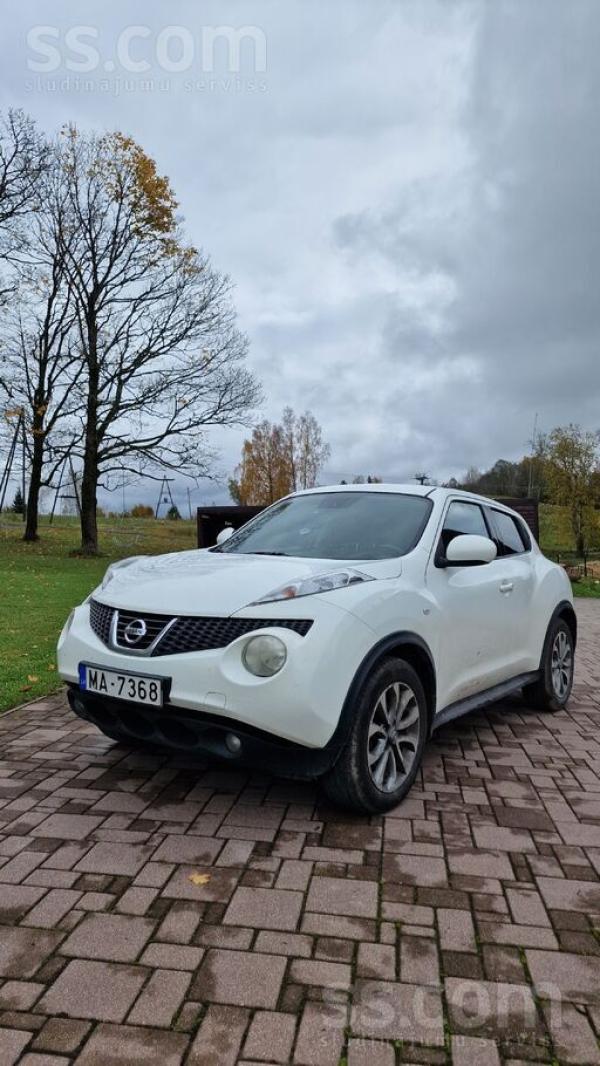 Balts Nissan Juke 2013 Madona, ar dzinēja tilpumu 1.50 L un nobraukumu 0 tūkst. km par 3000 €, foto 5 vietnē AUTOMOTO.COM.LV