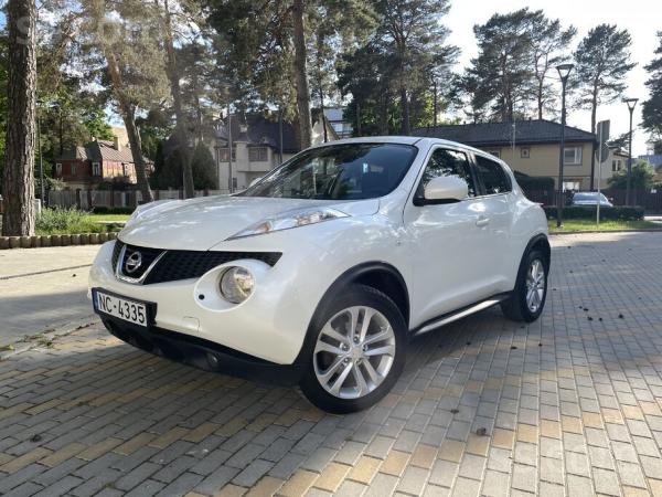 Balts Nissan Juke 2014 Rīga, ar dzinēja tilpumu 1.60 L un nobraukumu 206 tūkst. km par 5600 €, foto 1 vietnē AUTOMOTO.COM.LV