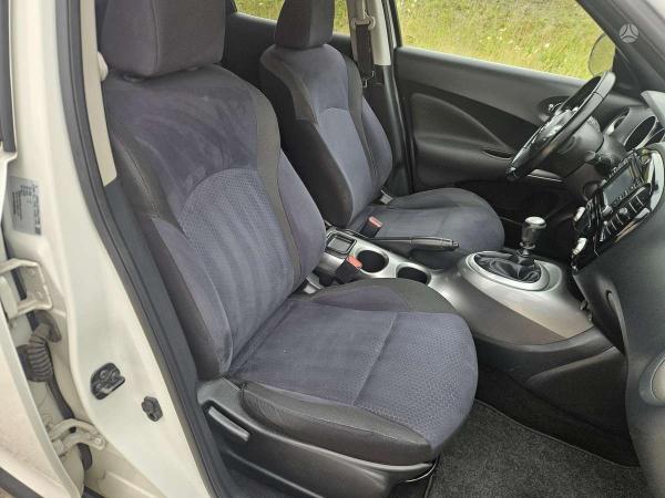 White Nissan Juke 2014 in Vilnius, with an engine capacity of 1.46 L and mileage of 260 thousand km for 4700 €, photo 9 on AUTOMOTO.COM.LV