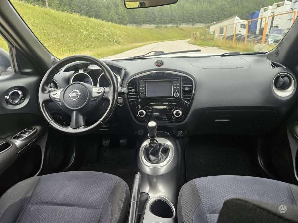 White Nissan Juke 2014 in Vilnius, with an engine capacity of 1.46 L and mileage of 260 thousand km for 4700 €, photo 10 on AUTOMOTO.COM.LV